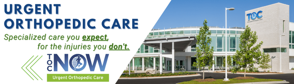TOC NOW - Walk In Urgent Orthopedic Care - TOC